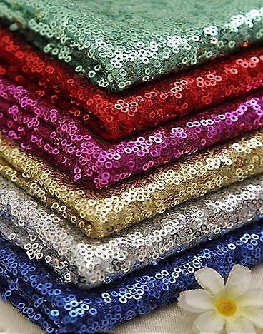 Dense Sequin Fabric Sequin Tablecloth Wall Cloth Clothing Wedding Dress ...
