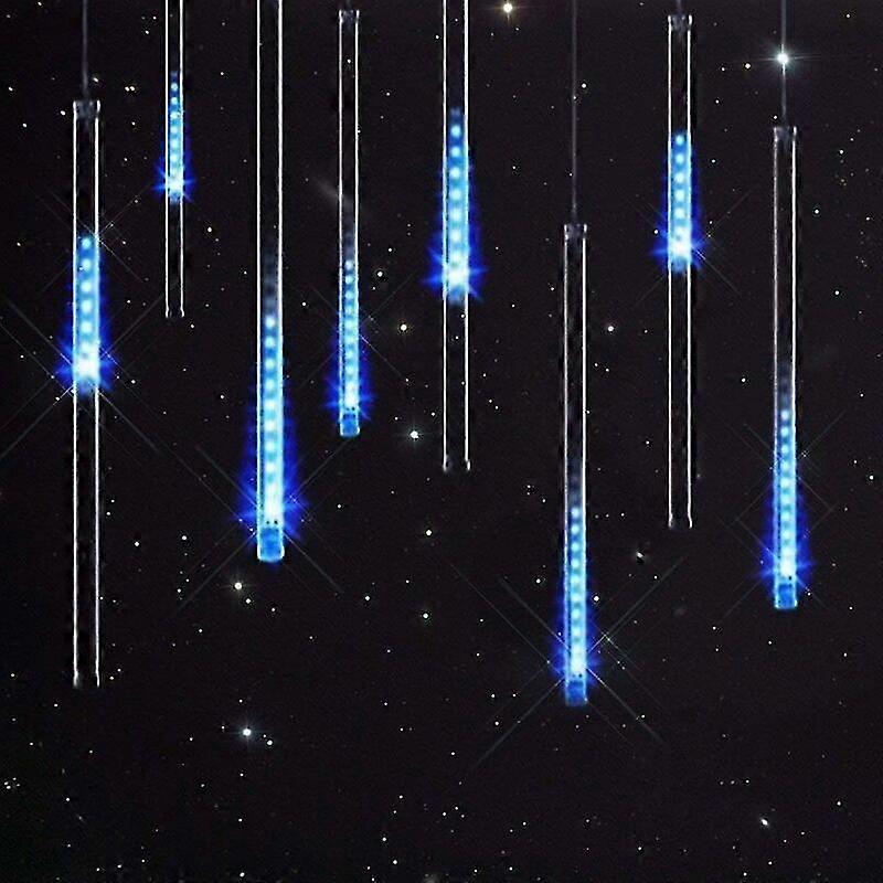 10 Tubes 30CM LED Meteor Rain Light Waterproof Outdoor Shower Rain ...