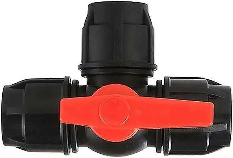 Nirvana T Shaped Three Way Plastic Ball Valve, Quick Connect PE Quick ...