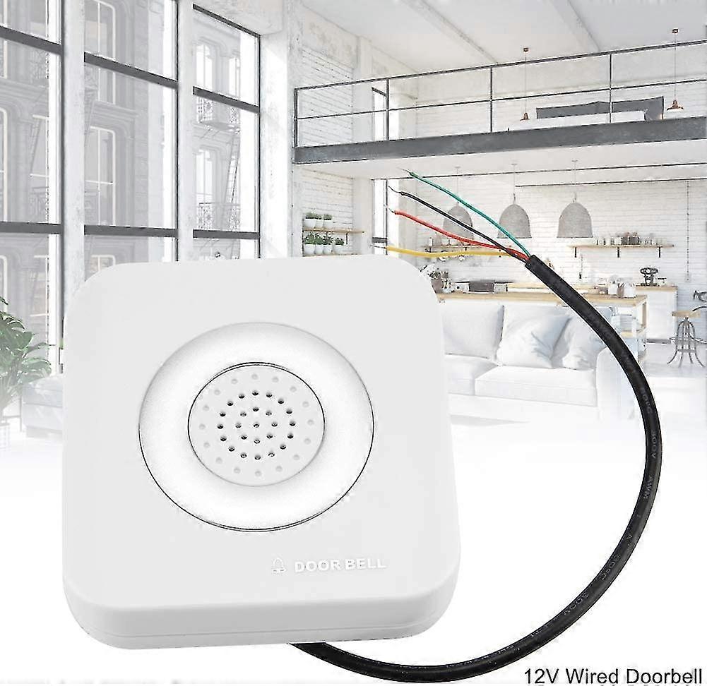 12V Wired Door Bell Doorbell Home Access Bell Control System Support No ...