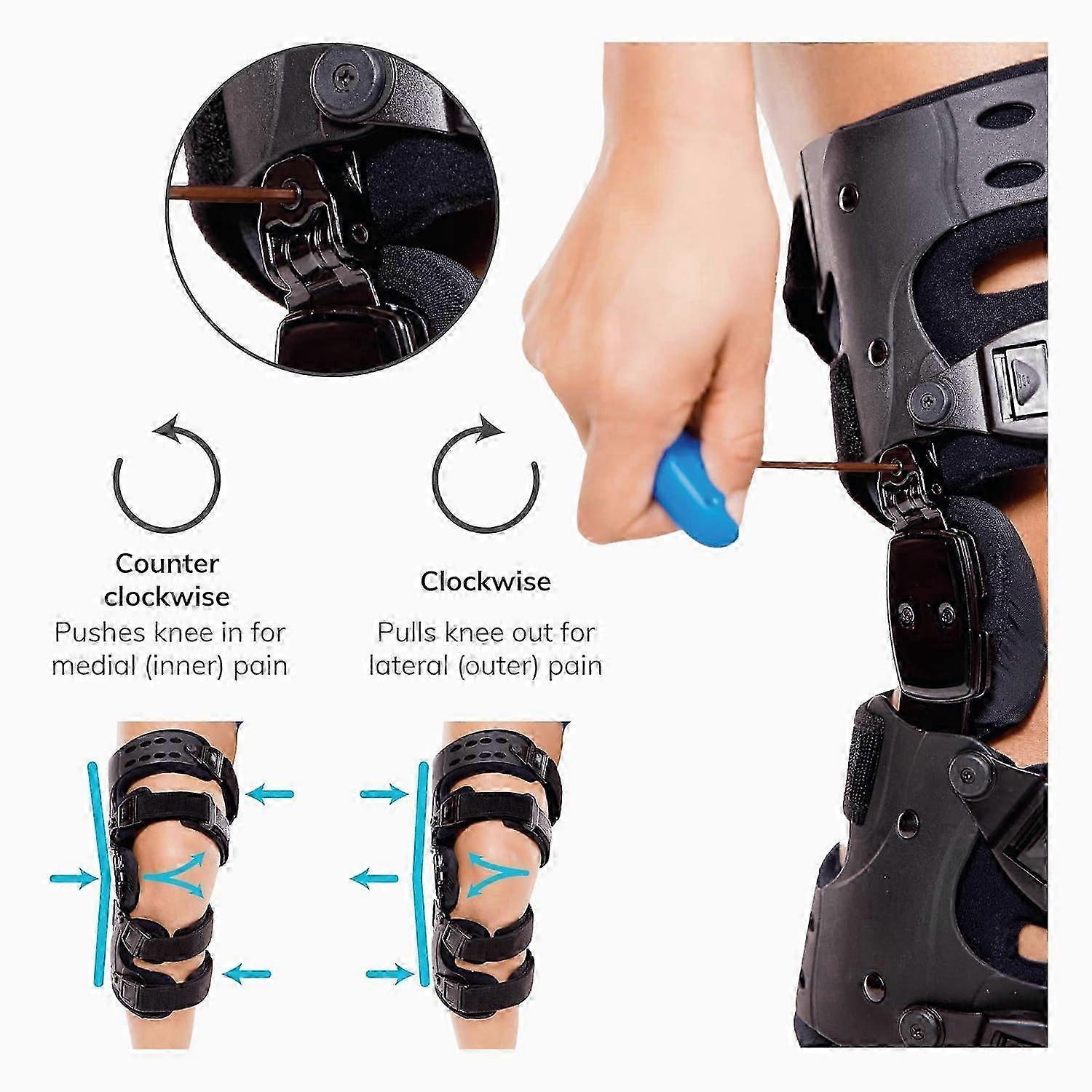 Osteoarthritis Unloader Knee Brace - Best Unicompartmental Oa Support ...