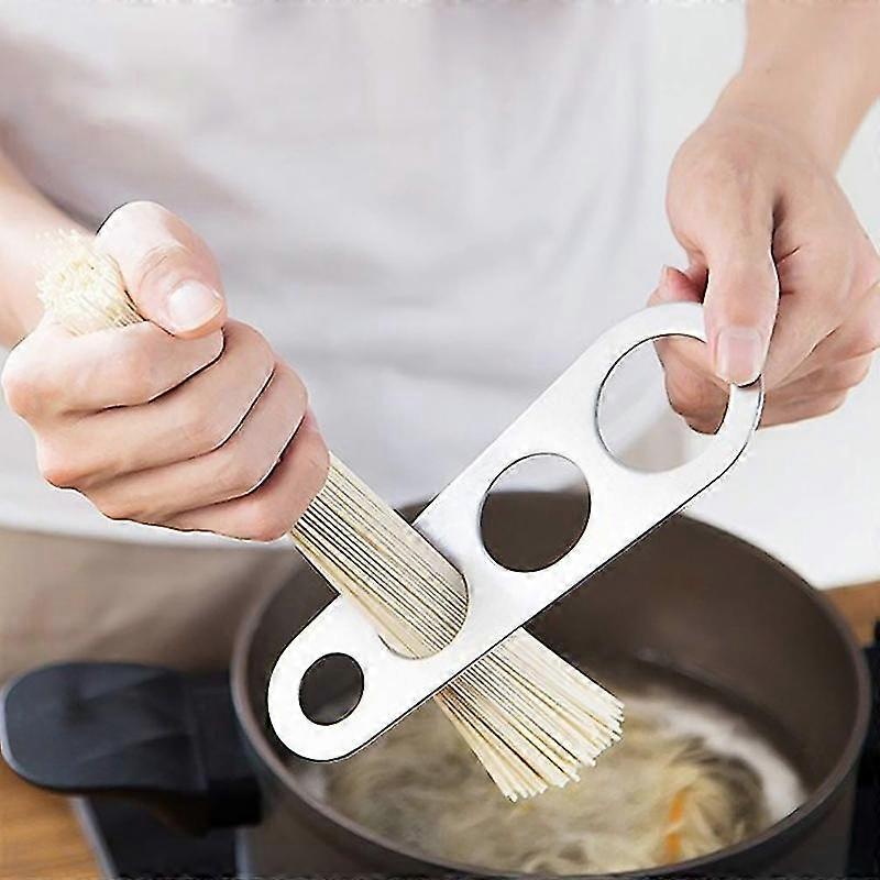 Spaghetti Measurer Rust Resistant 4 Holes Stainless Steel Household ...