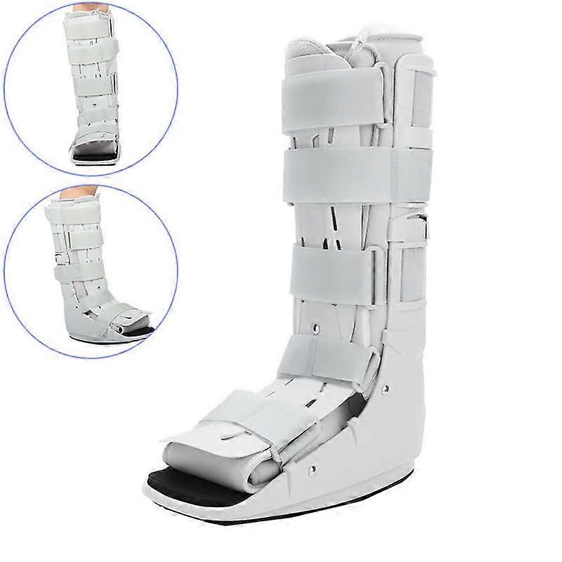 Foam Pneumatic Walking Boot Ankle Strap Foot Orthosis Plantar Splint ...