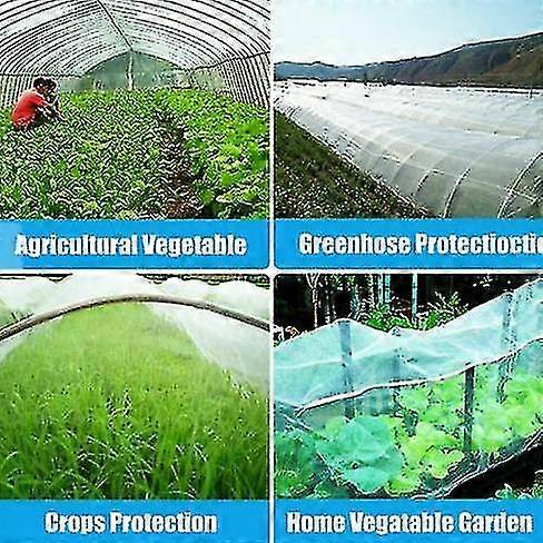 10m Garden Protect Insect Animal Netting Vegetables Crops Plant Mesh ...