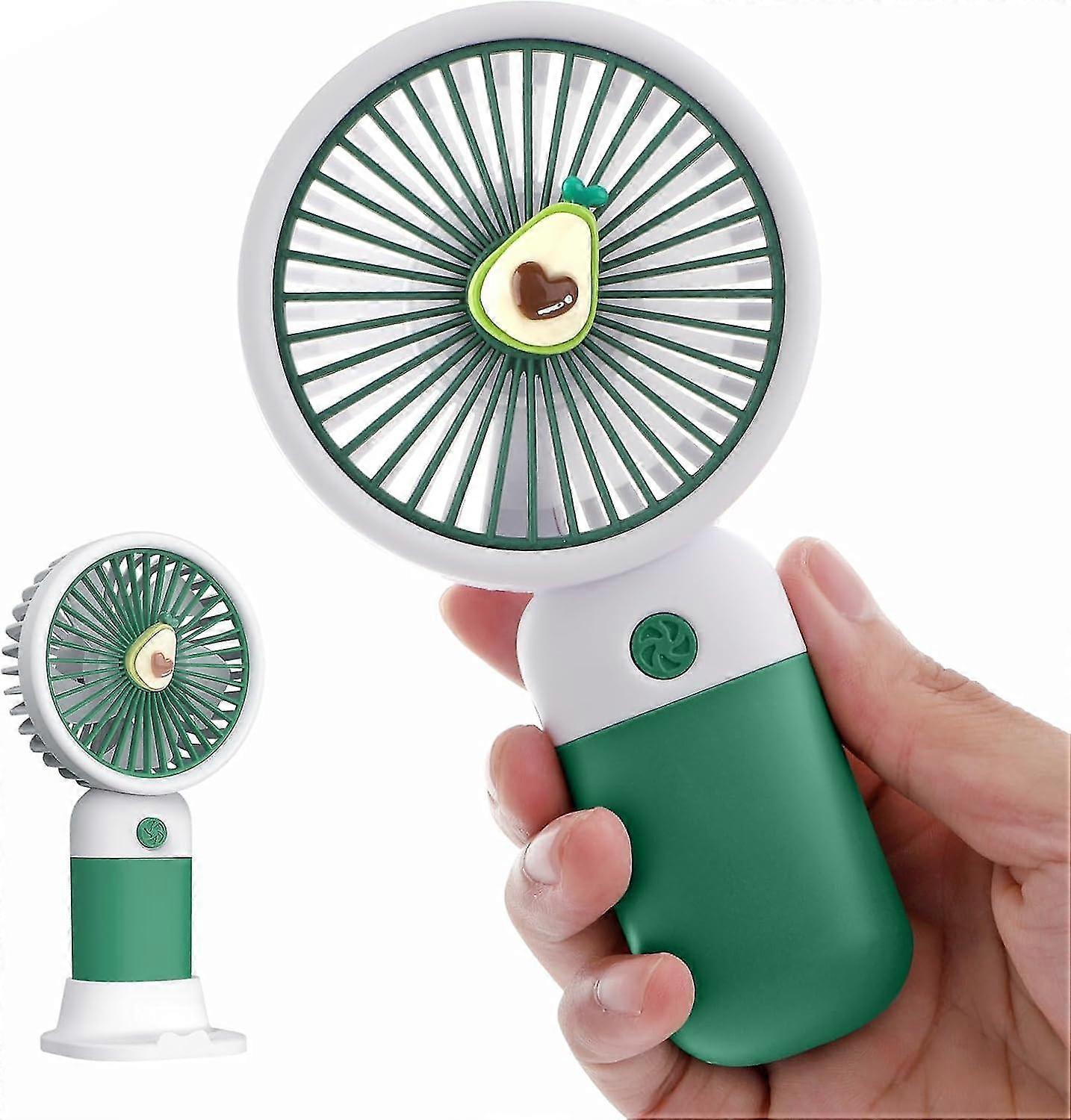 Cute Handheld Fan Portable, Mini USB Handheld Fan for Cooling, Small ...