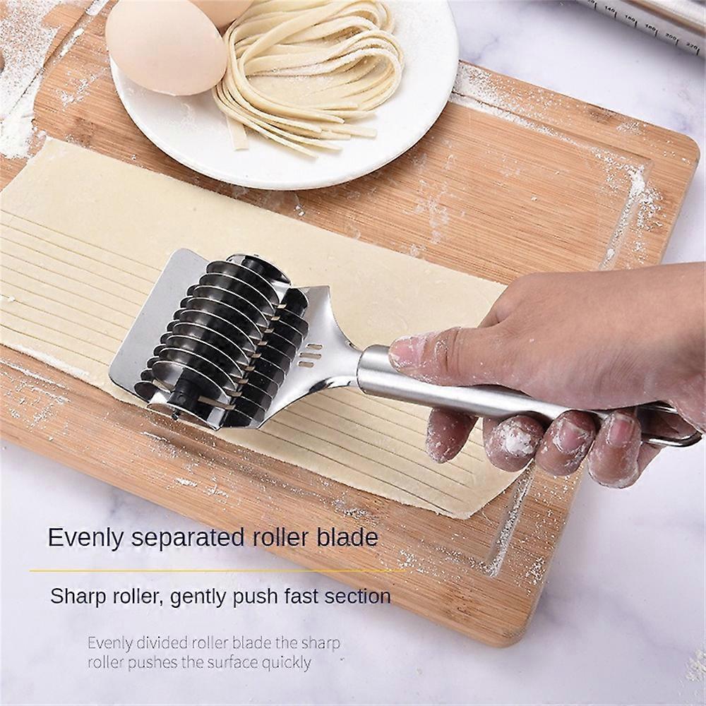 Kitchen Craft Stainless Steel Hand Held Fresh Herb Mint Roller Cutter ...