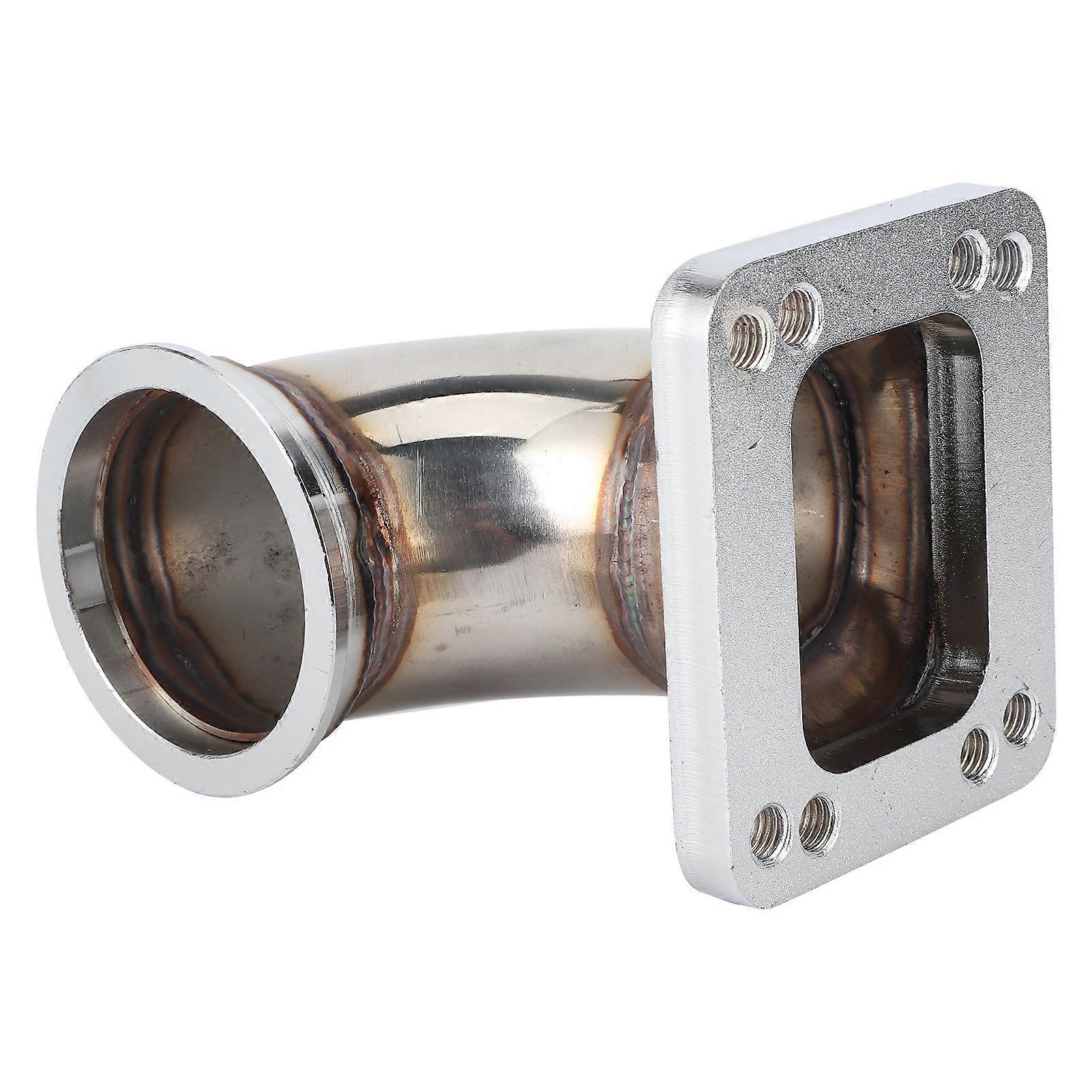 90 Degree Elbow Adapter Flange T3 T4 Turbo Exhaust Automobile 64mm/2 ...