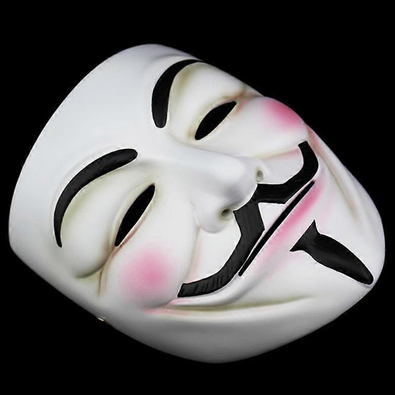 Resin White Bronze Anonymous Guy Fawkes V for Mask High Grade Halloween ...