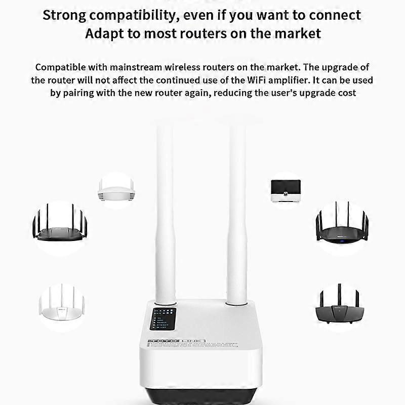 TOTOLINK EX1200M WiFi Repeater AC1200 Wireless WiFi Booster 2.4G/5Ghz ...