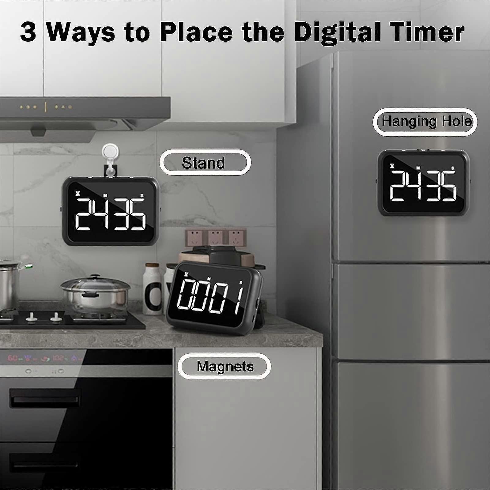Kitchen Timer, Kitchen Baking Countdown Timer, Digital Timer Usb ...