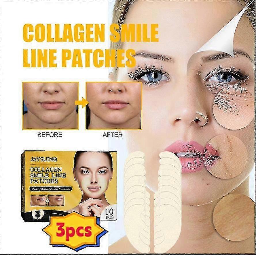 Jaysuing Collagen Smile Line Patch Lifts Facial Smile Lines Anti ...