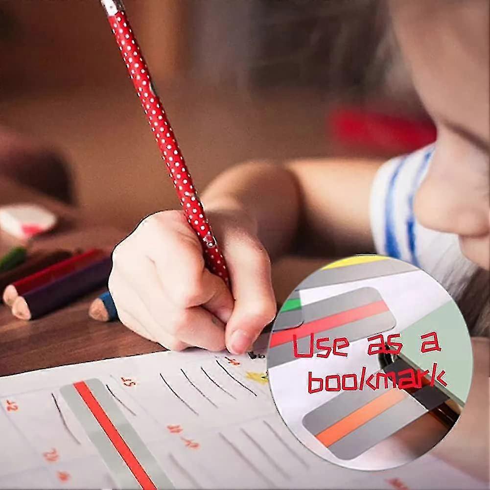 Dyslexia Guided Reading Strip,dyslexia Reading Ruler Dyslexic Colored ...