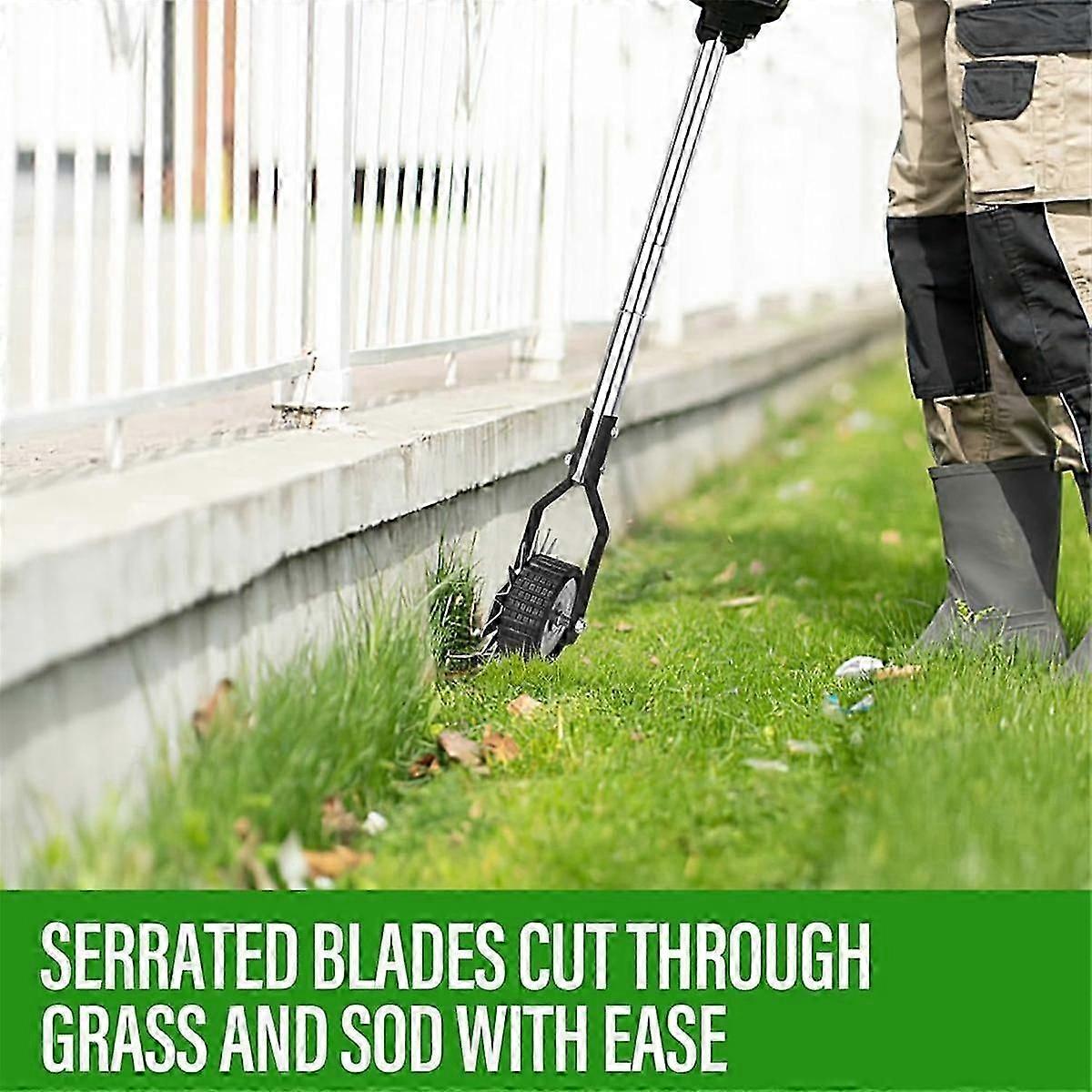 Wheel Rotary Edger,adjustable Length Lawn Edger,stainless Steel Edger ...