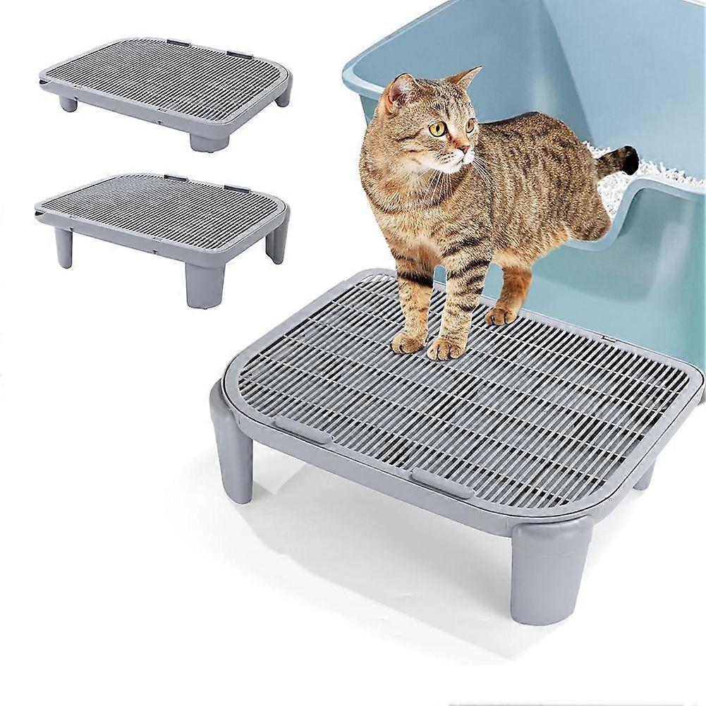 Adjustable Cat Ramp for Litter Box Elevated Cat Litter Ramp for Cat ...
