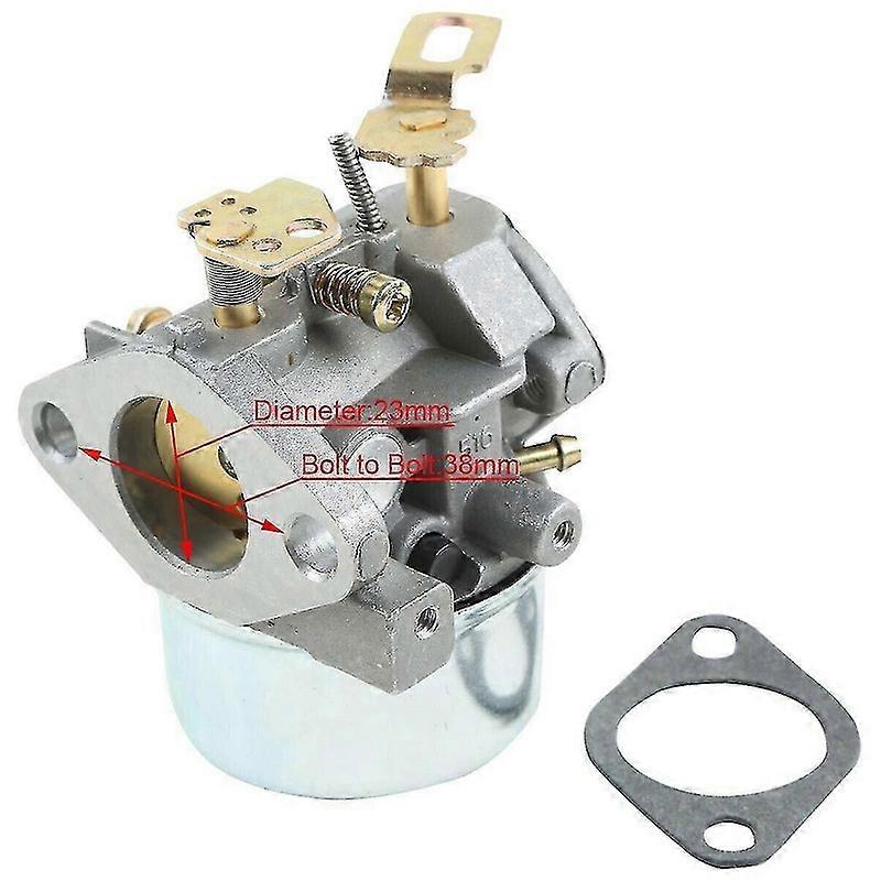 Adjustable Carburetor Fit For Tecumseh 8/9/10HP Snowblower 640349 ...