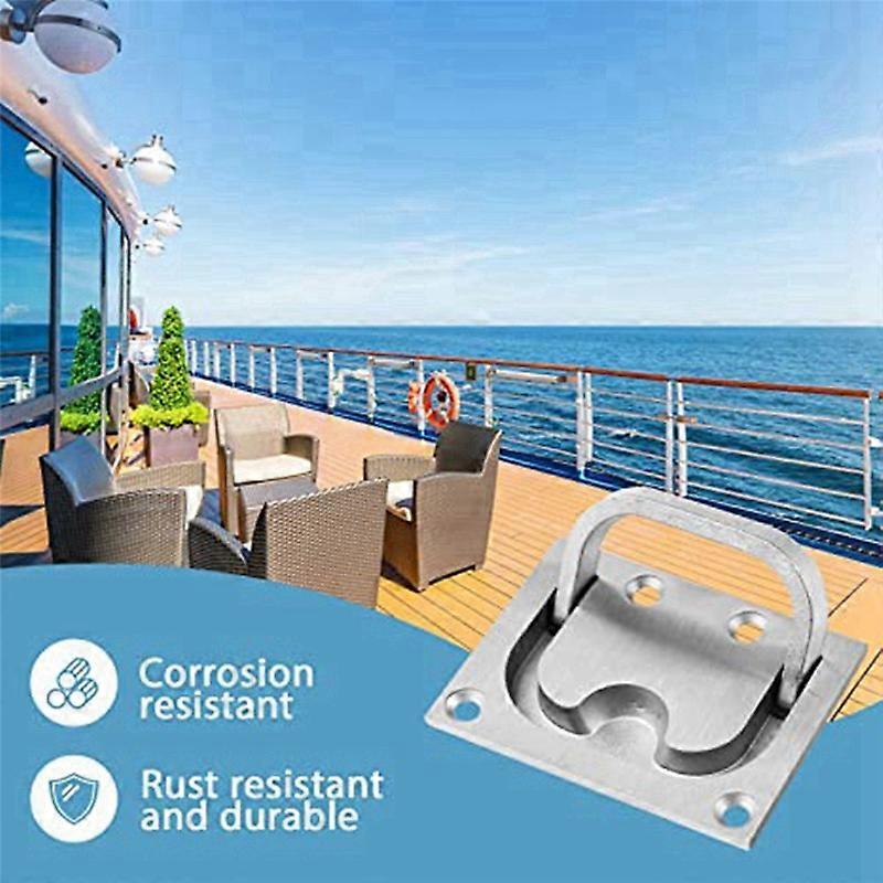 Stainless Steel Hatch Latch Solid Boat Hatch Handles for Boat Deck ...