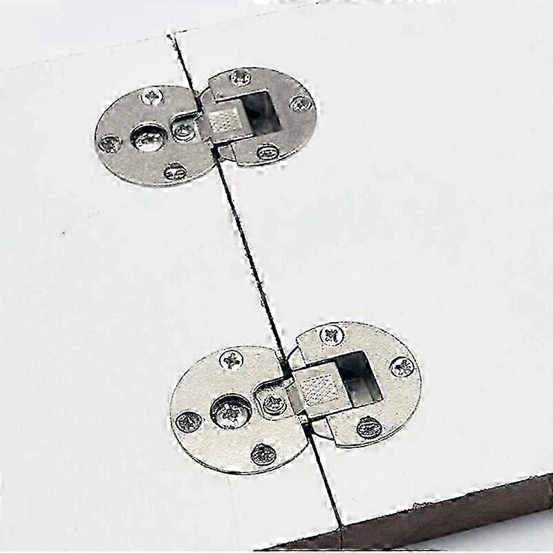 2 Pack 90 Degree Adjustable Concealed Folding Hinges, Furniture Hinges ...