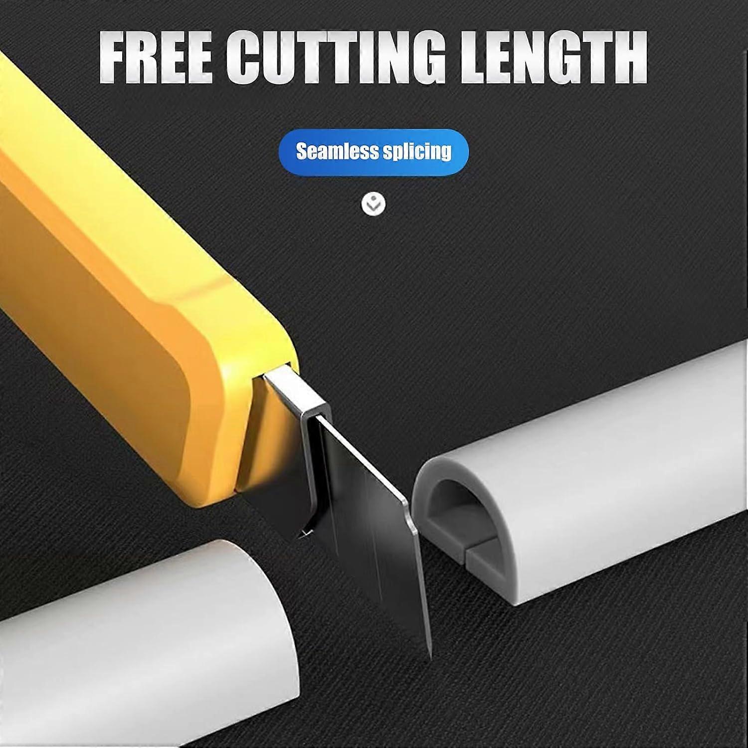 PVC Wire Slot Floor Cable Protector SelfAdhesive Cable Protection ...