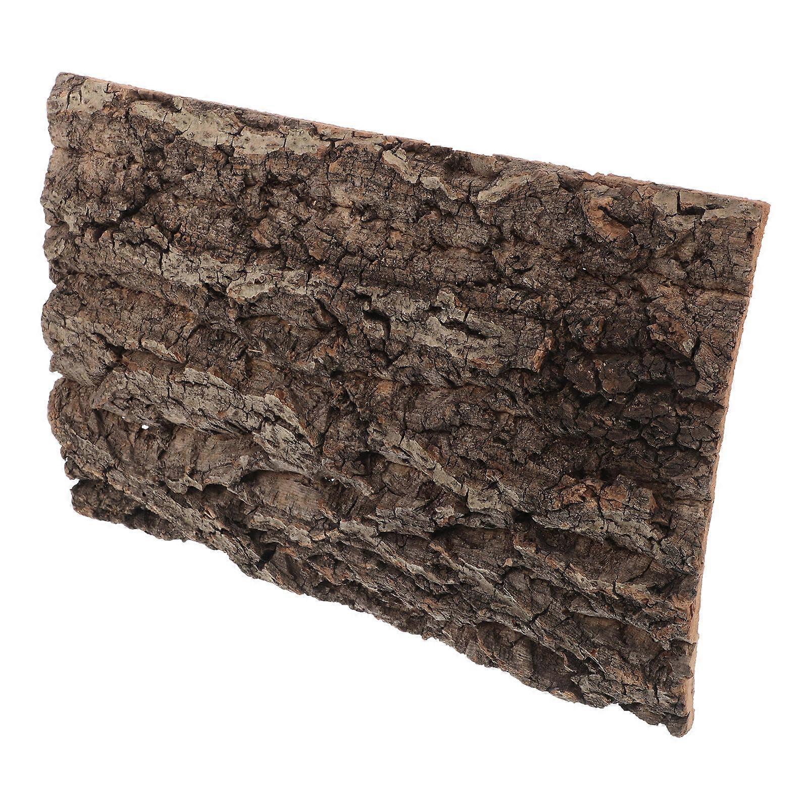 Cork Bark Background Board Natural Material for Terrarium | Fruugo UK