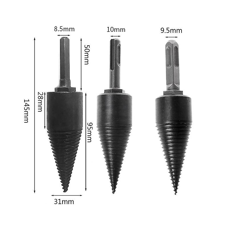 Firewood Splitting Drill Bit Wood Log Splitter Auger Splitting Screw ...