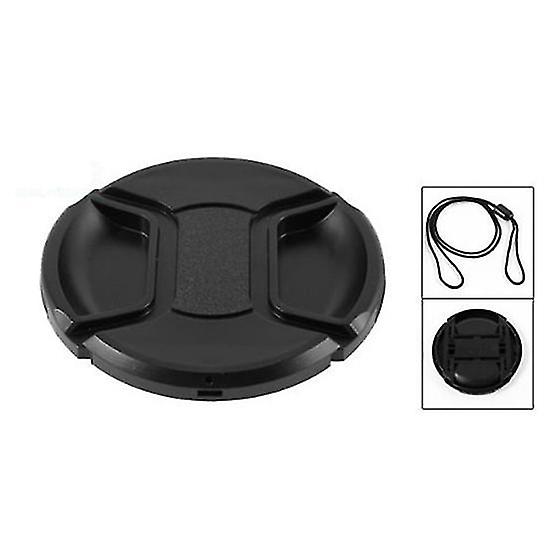 Univeral 77mm Center Pinch Snap-on Cap For Dslr Camera | Fruugo UK