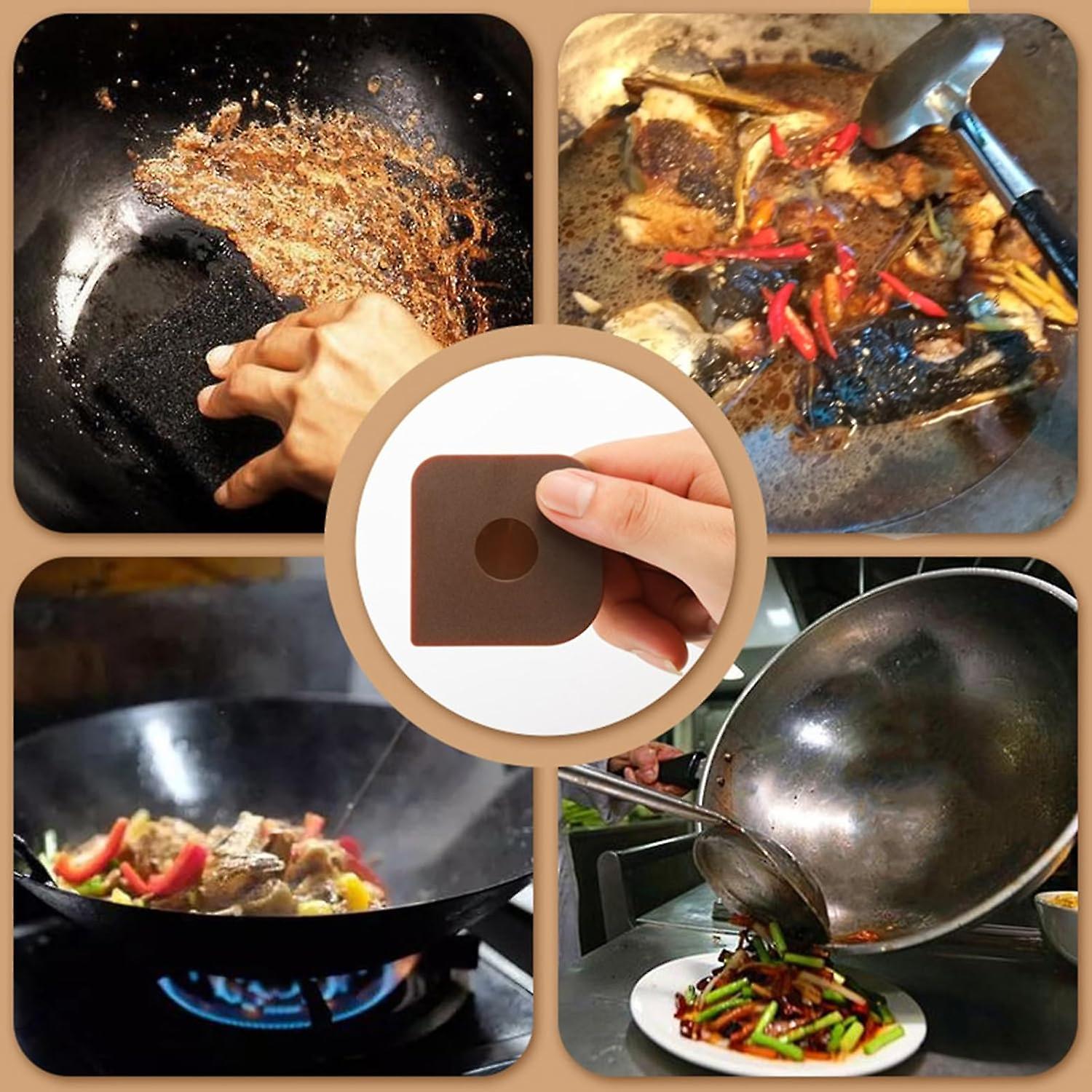 5 Pcs PE Pot Scraper Heat Resistant Non-Slip Kitchen Scraper Tool ...