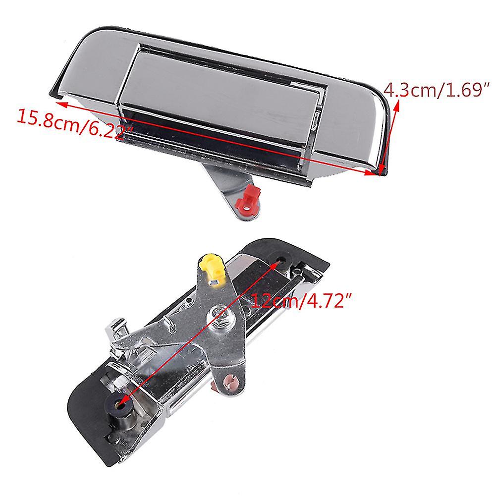 69090-0k060 Chrome Car Tailgate Handle Rear Outer Handle For Toyota Hilux Vigo 2004-2014-A1 ...