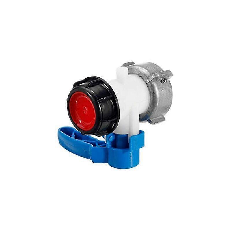 Replacement butterfly valve for IBC tank up to 1000 L or cistern, with ...
