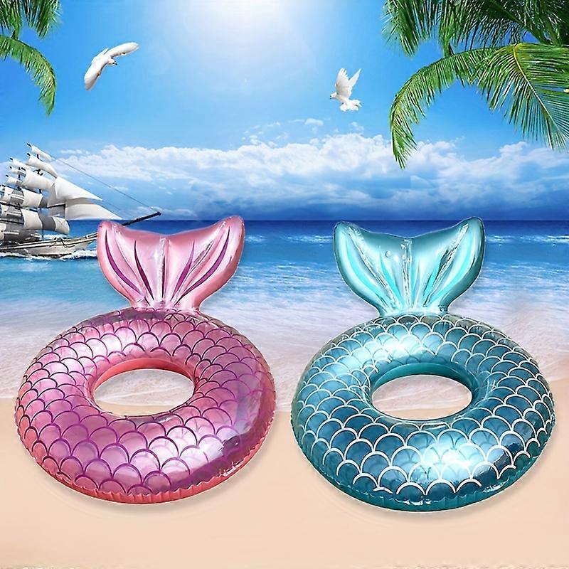Mermaid Tail Swimming Pool Float,Mermaid Swimming Ring Inflatable ...