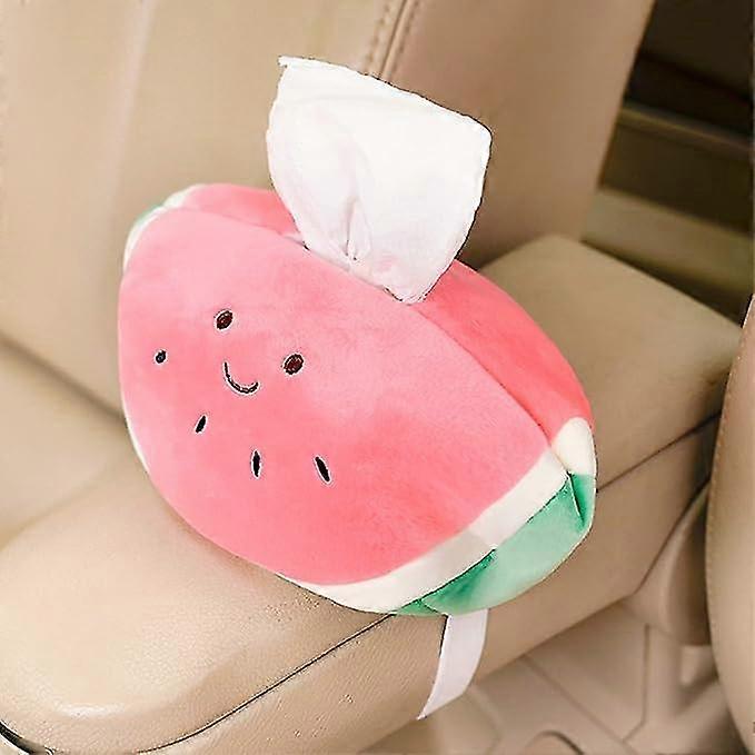 Kawaii Fruit Cute Tissue Box Cover, Watermelon Tissue Dispenser, Tissue ...
