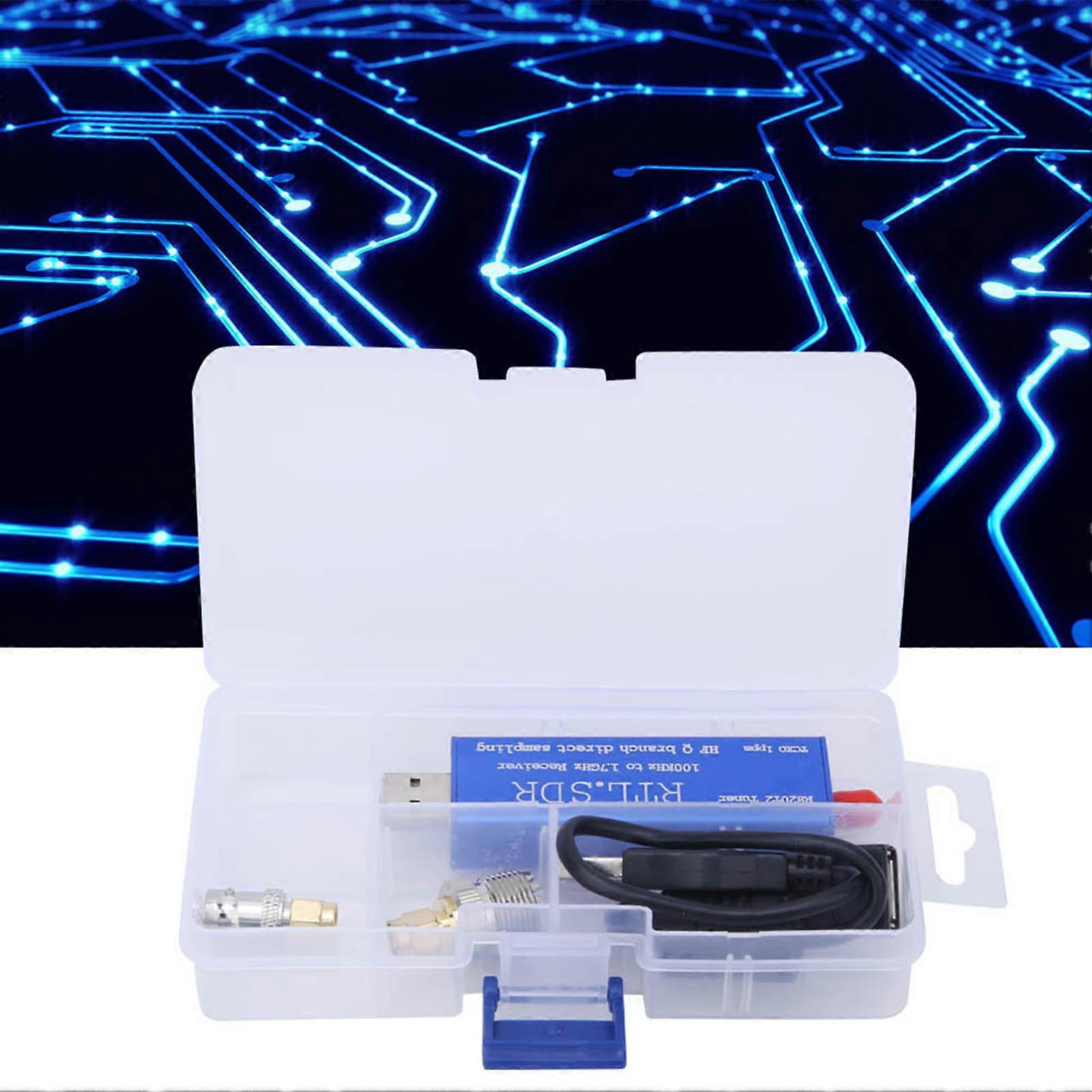 100KHz-1.7GHz Tuner Receiver USB Powered UHF VHF RTL-SDR Receiver ...