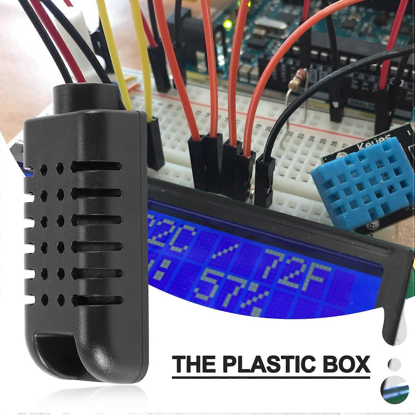 Plastic Case Small Humidity Sensor Electronics Box Instrument Enclosure ...
