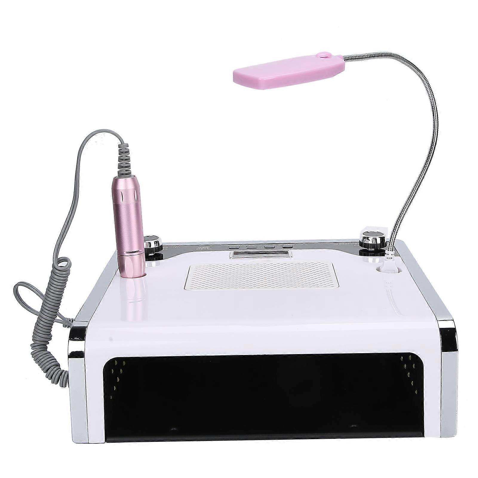 108W 4-In-1 Nail Suction Dust Collector Nail Art Curing Lamp Light ...