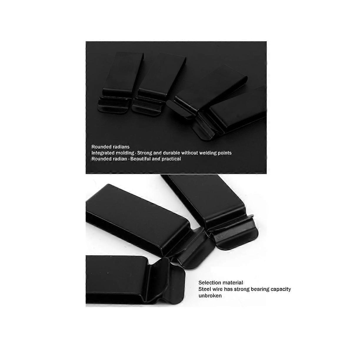 20 Pcs Metal Belt Clip Buckle Spring Hook Belt Clip with 20 Pairs ...