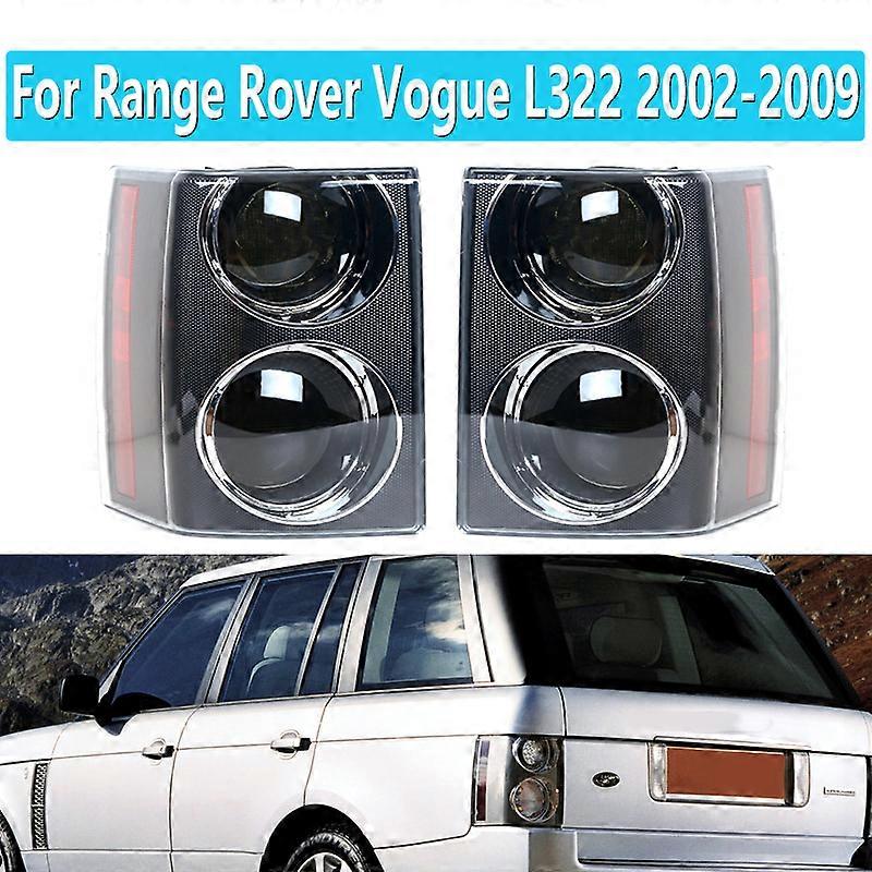 Black Rear Car Tail Light For Range Rover Vogue L322 2002 2004 2005 ...