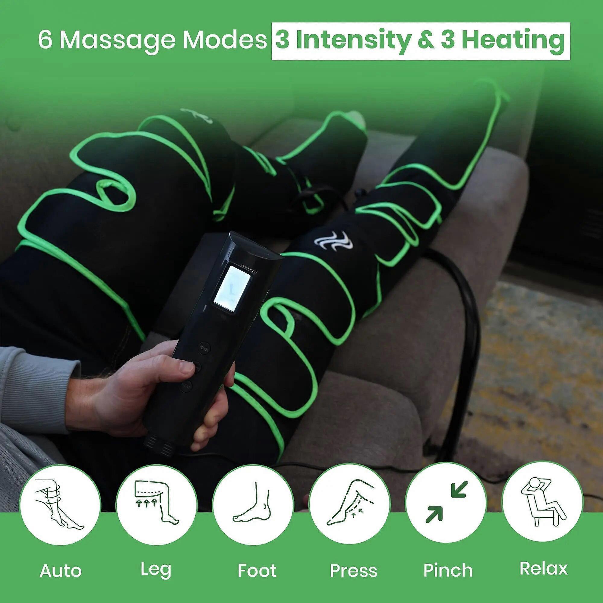 Foot Air Pressure Leg Massager Promotes Blood Circulation ,lymphatic ...