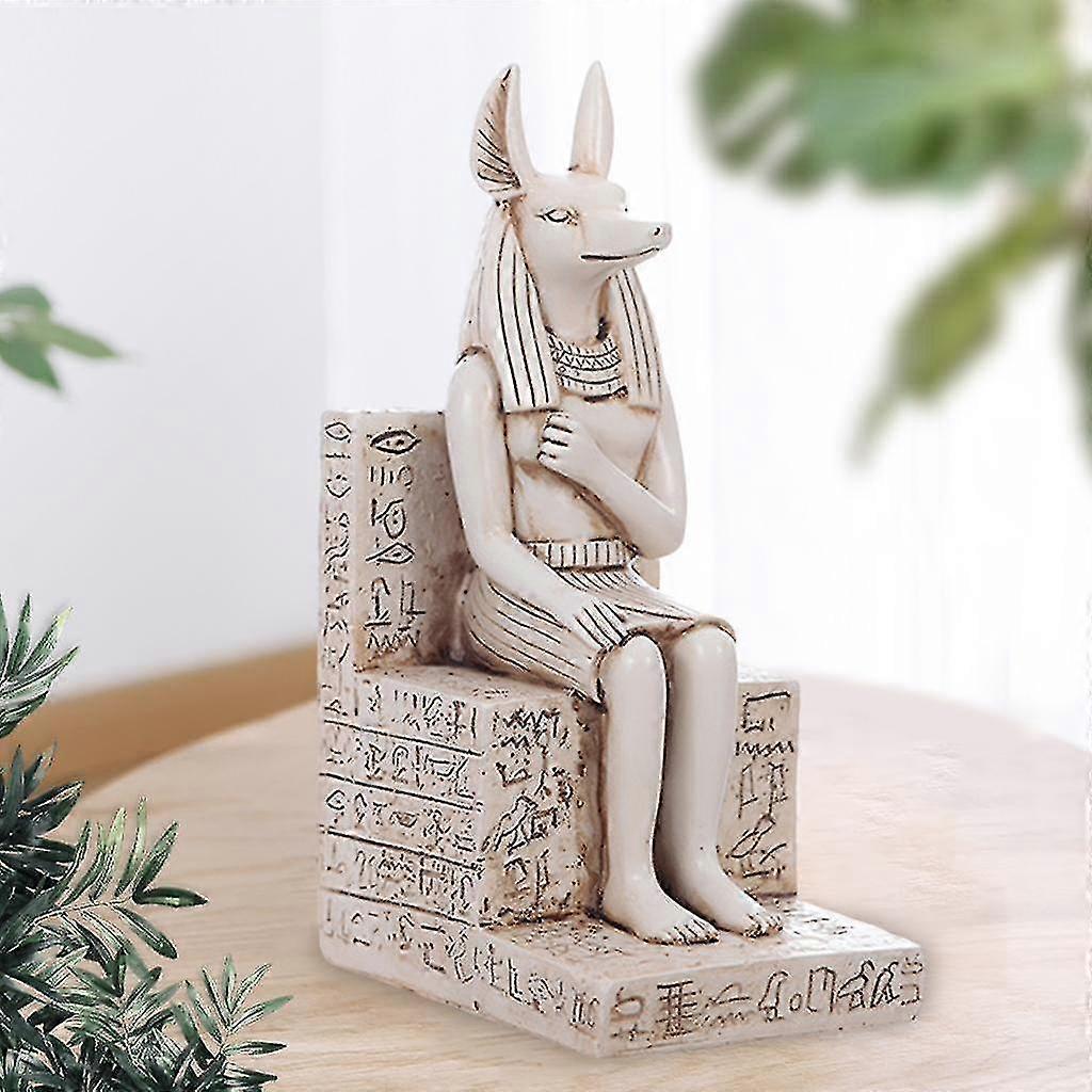 Anubis Figurine Statue - Ancient Egyptian Mythology Decoration for ...