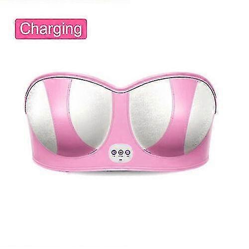 Electric Breast Massage Bra Vibration Chest Massager Wireless Breast ...