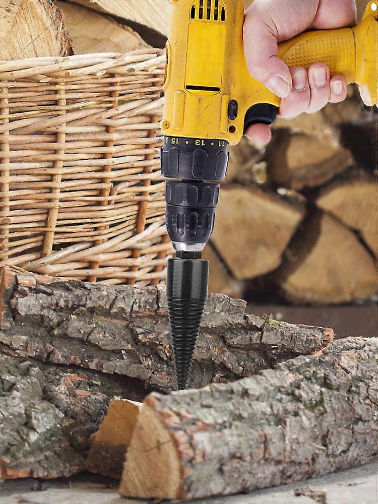 2023 New Splitting Wood Cone Drill Bit, Wood Log Splitter Auger ...