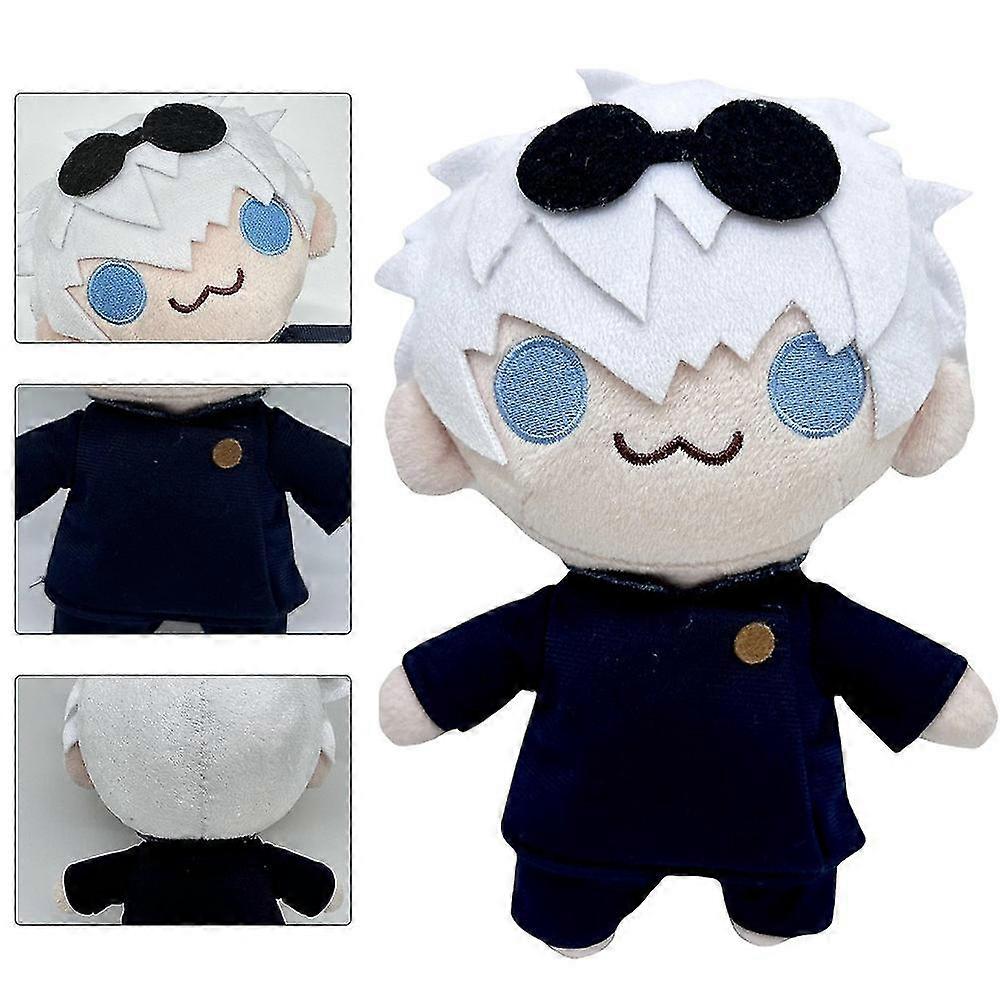Gojo and Geto Stuffed Plush Toy Anime Character Hugging Toy Decor Mini ...