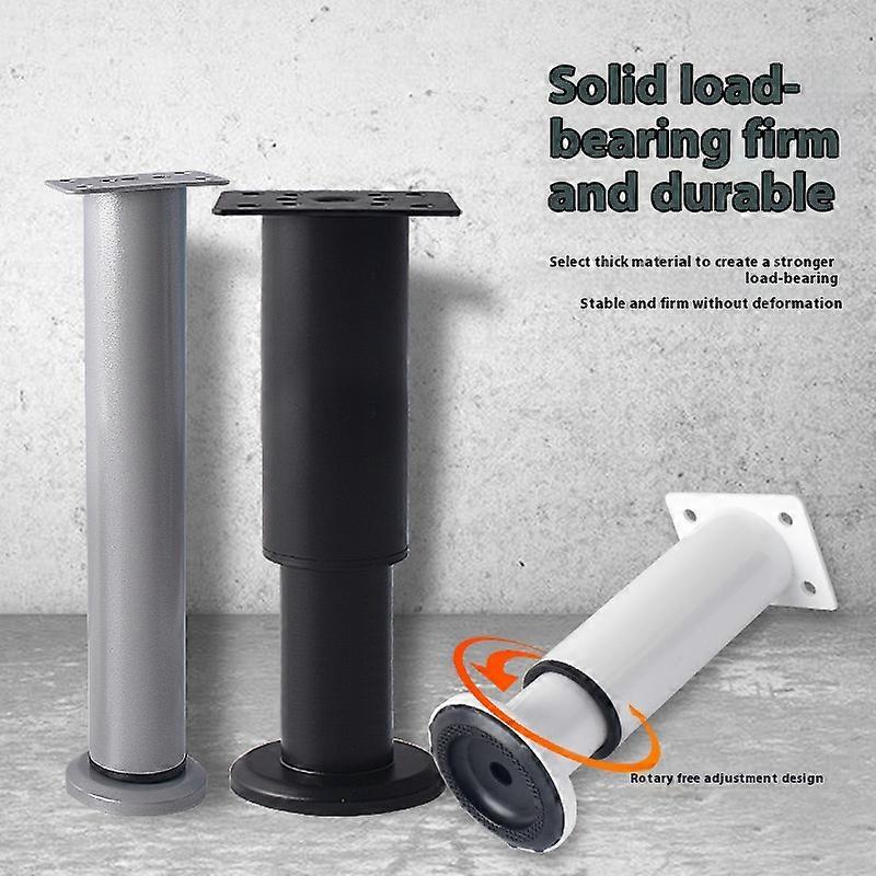 Easy-Install Set of 4 Table Legs, Height Adjustable to Match Different ...