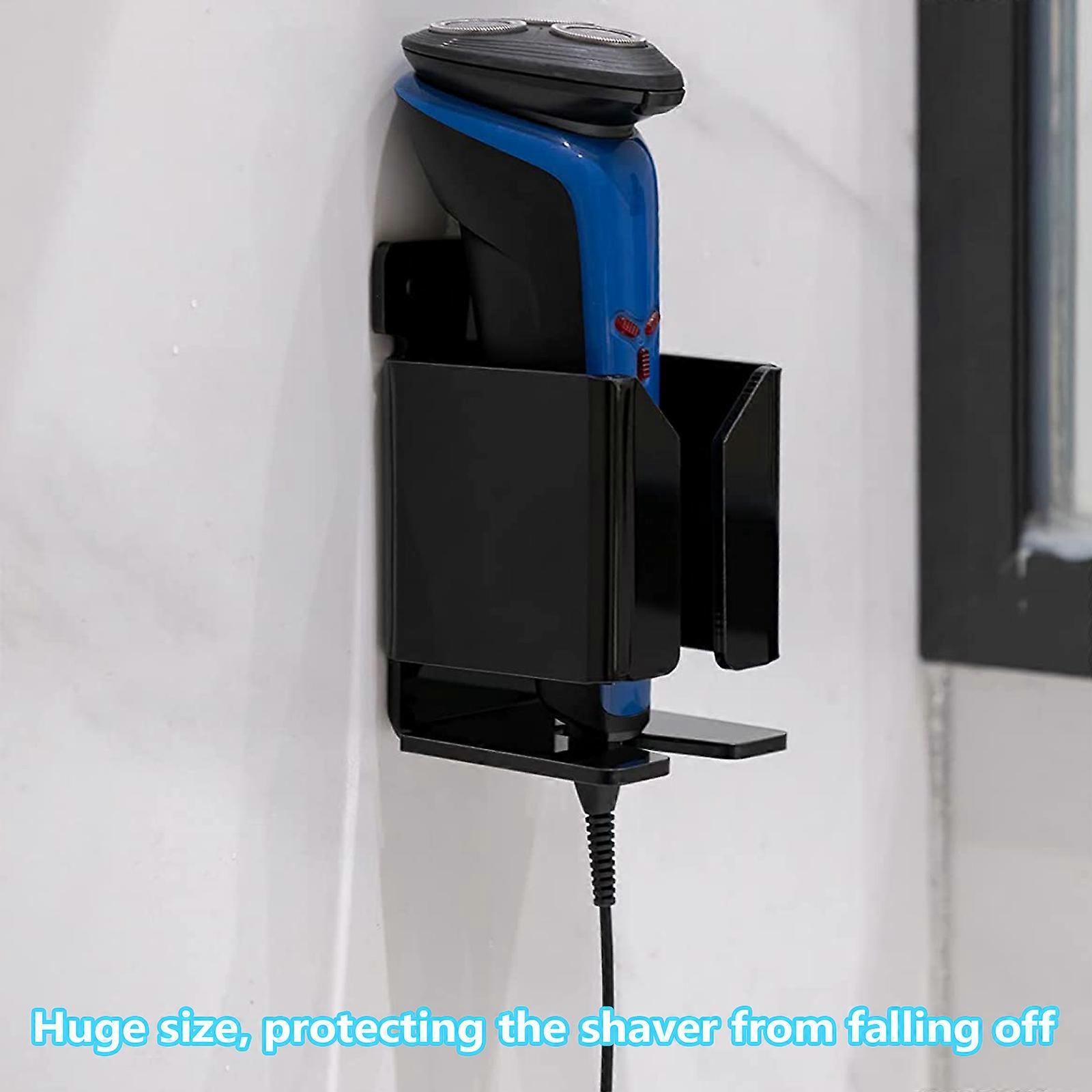 Wall Hanging Acrylic Shaver Storage Rack Acrylic Bathroom Razors ...