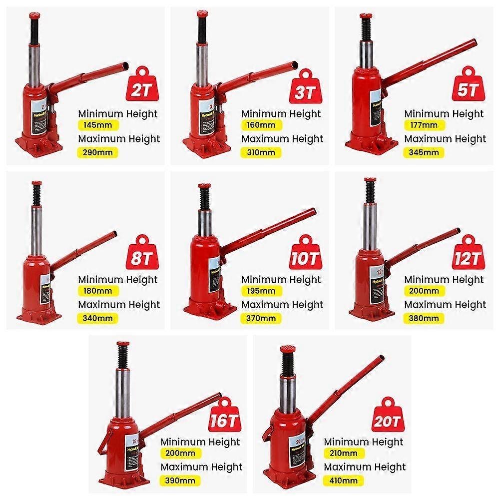 Stamp jack hydraulic jack jack stamp jack 2T - 20 tons car | Fruugo UK