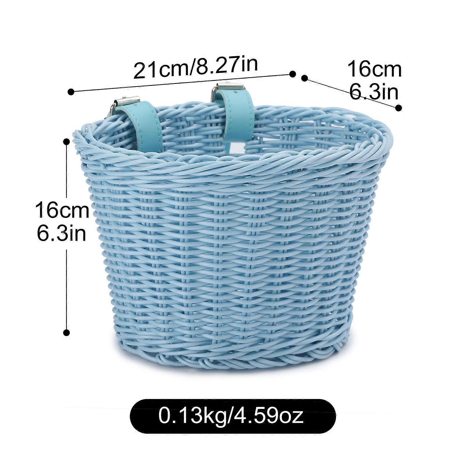 Kids Bike Basket for Boys and Girl, Waterproof Woven Childrens Bike ...