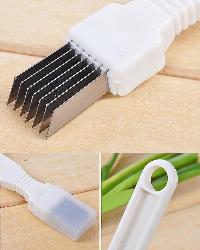 Stainless Steel Green Spring Onion Vegetable Shredder Slicer Cutter ...