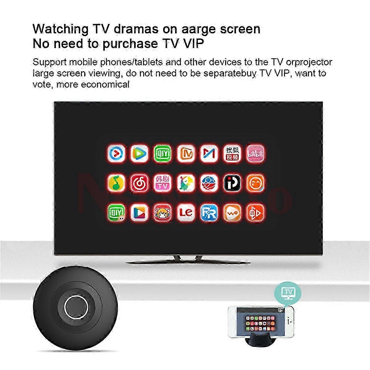 2.4G/5G 4K Dual Band Display Receiver Wireless HDMI-Compatible TV ...