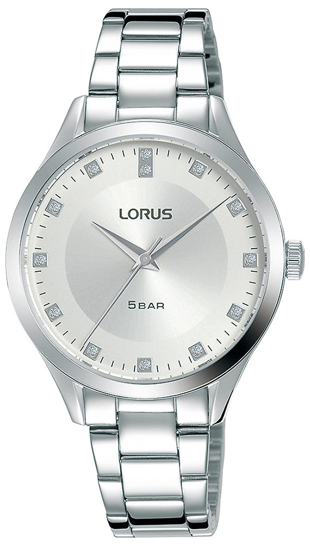 Lorus woman Quartz Analog Women's Watch with RG201RX9 Stainless Steel ...