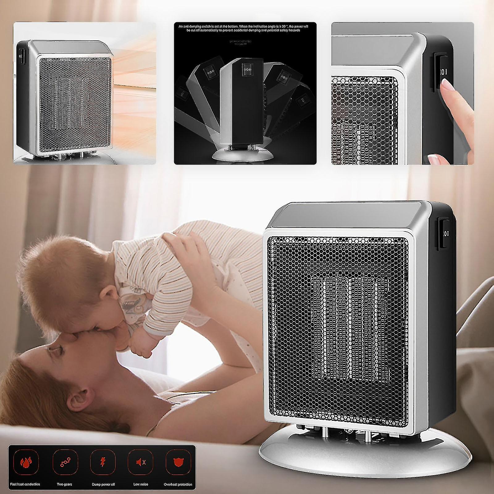 Portable Mini Electric Heaters Space Air Warmer Fan Blower Radiator ...