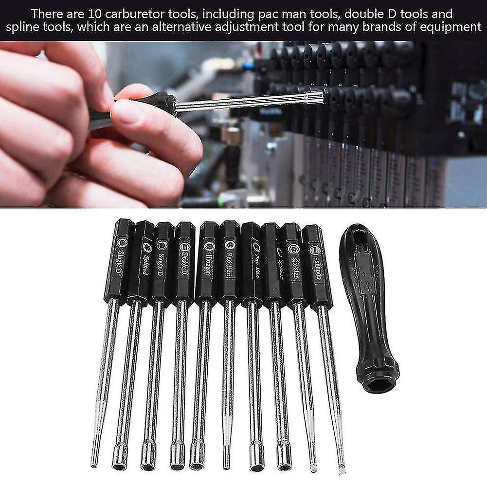 Carburetor Screwdriver Set Adjustable Lawn Mower Carb Tuning Kit With ...