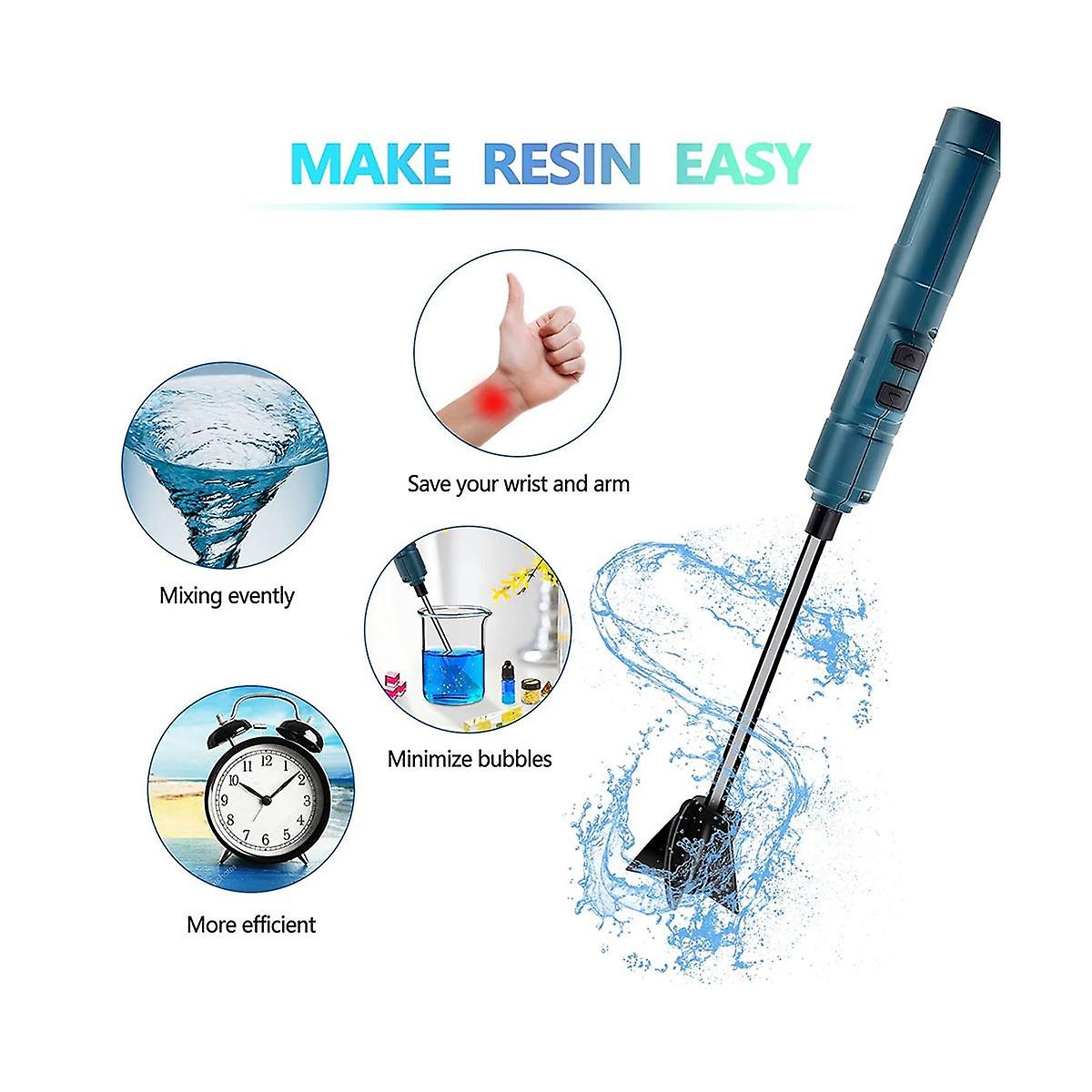 Handheld Rechargeable Epoxy Resin Mixer Resin Mixer Electric Epoxy ...